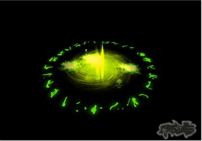 3D model Plague Ground AOE Spell VR / AR / low-poly animated | CGTrader