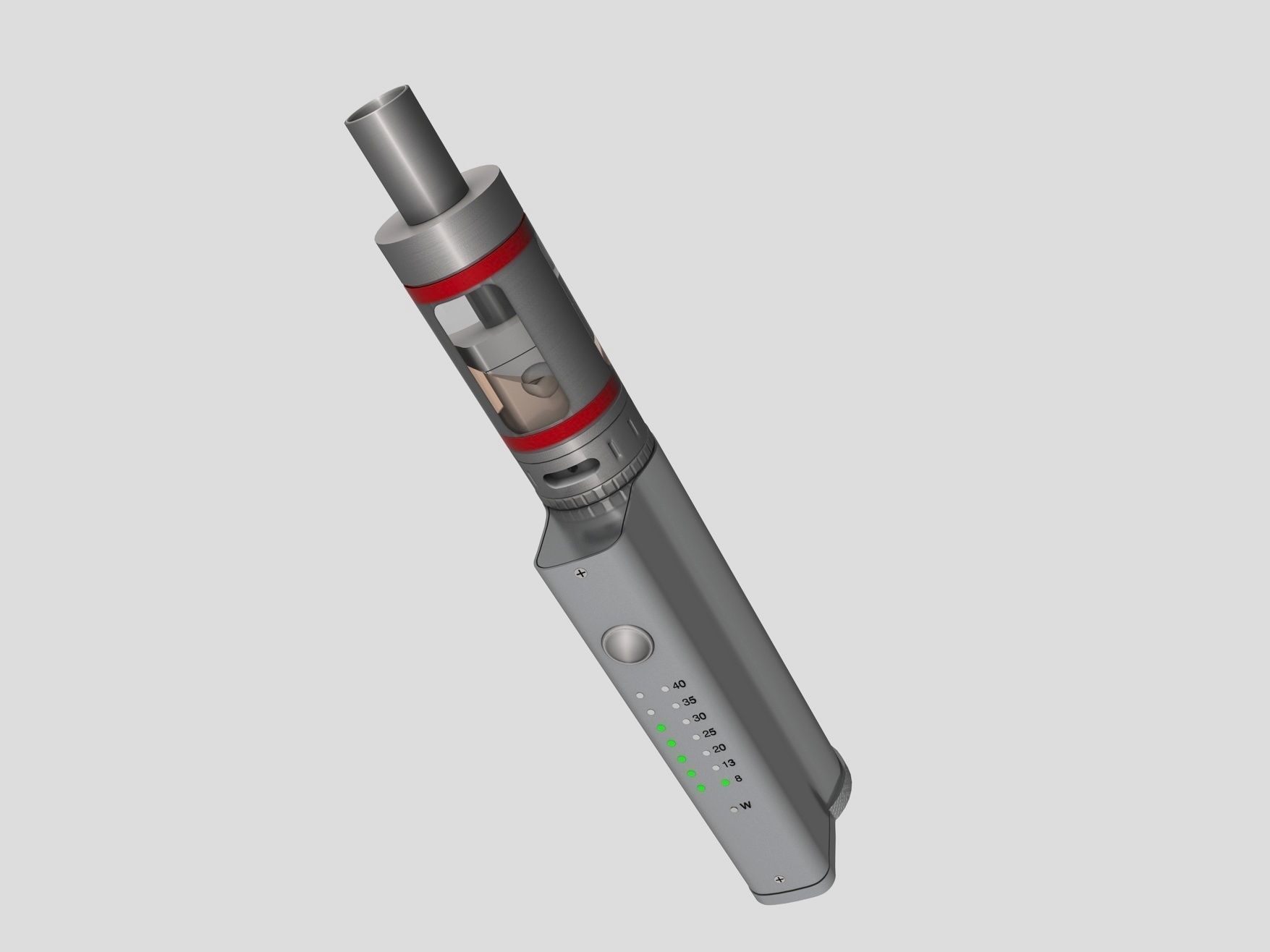 Subtank Mini Vape Tank and Battery Mod 3D model | CGTrader