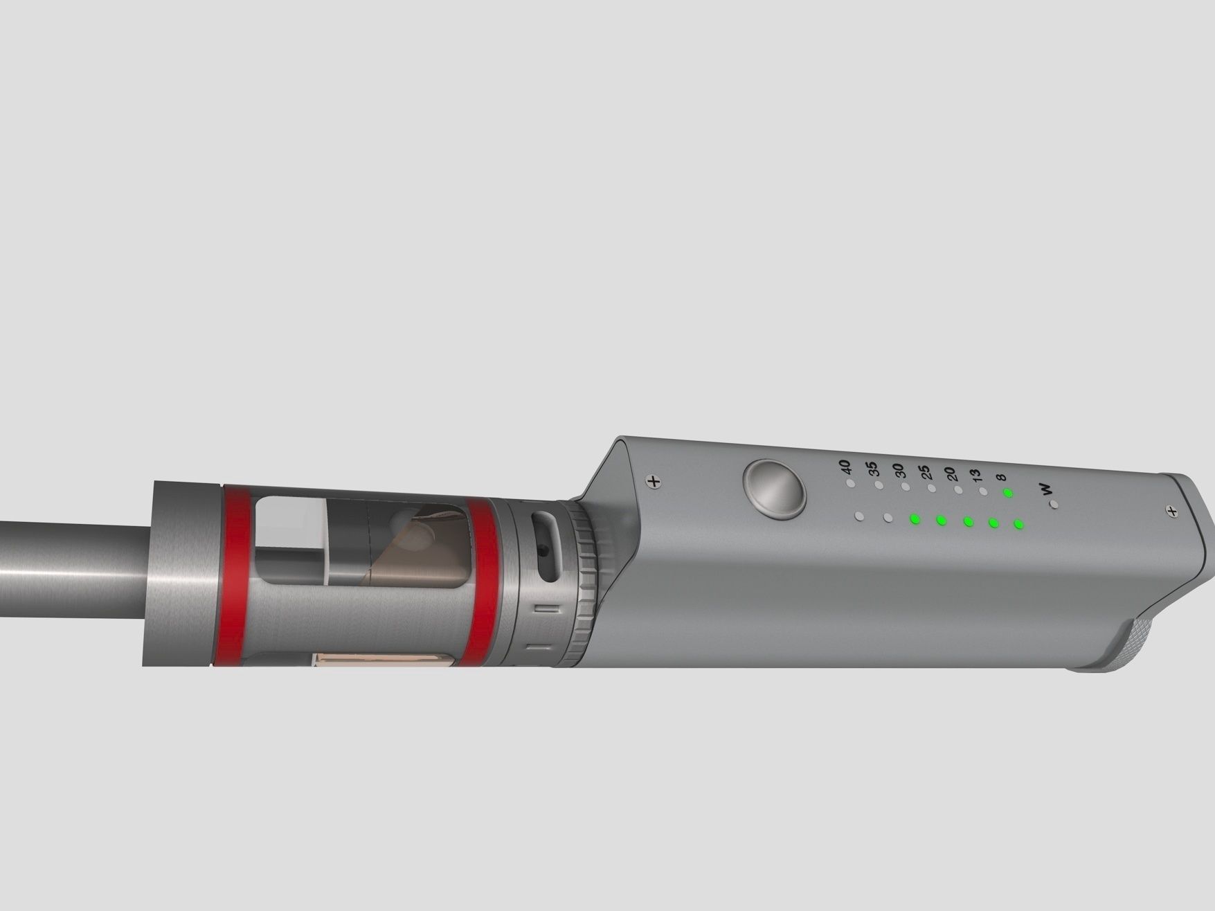Subtank Mini Vape Tank and Battery Mod 3D model | CGTrader