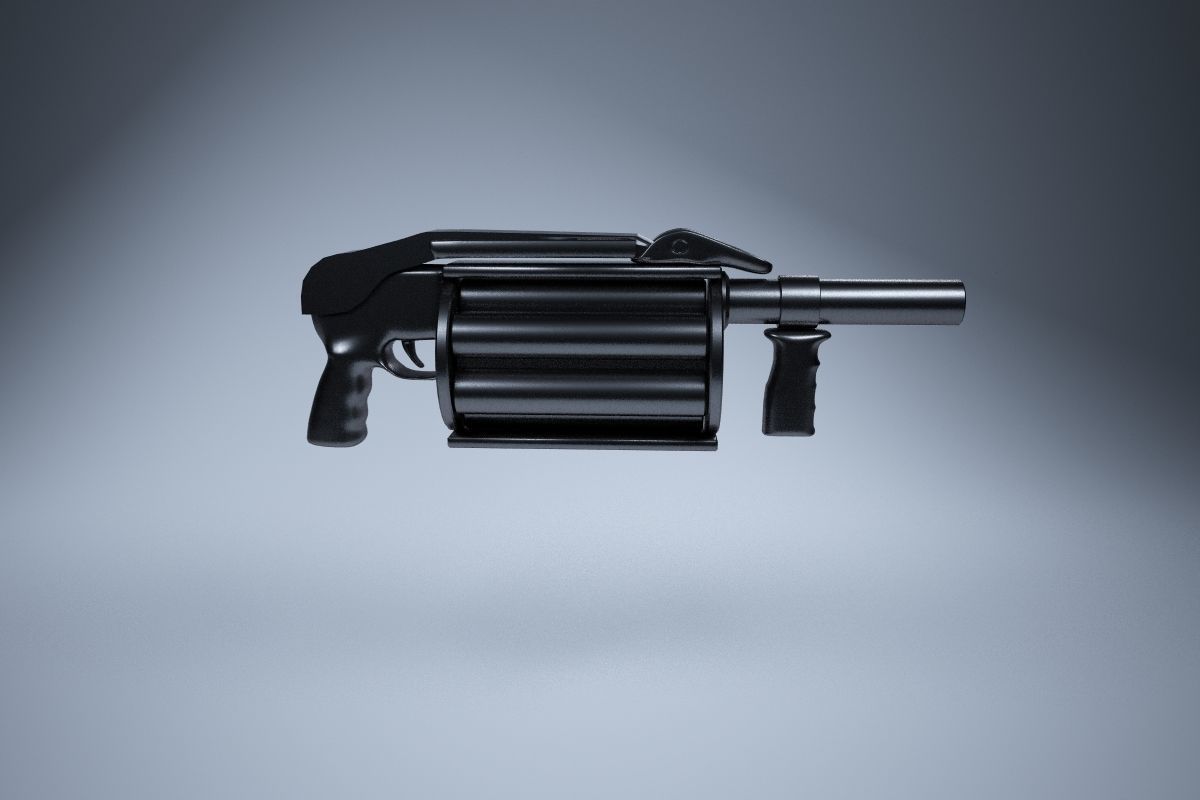 gun bum bum free 3D model | CGTrader