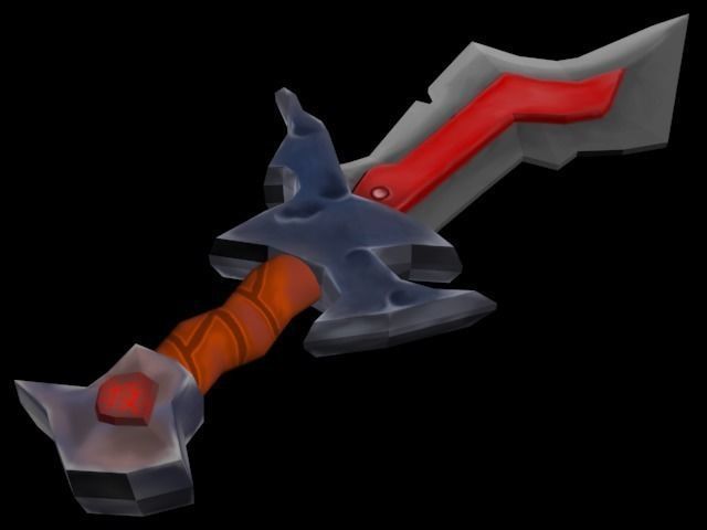 3D model Runic dagger VR / AR / low-poly | CGTrader