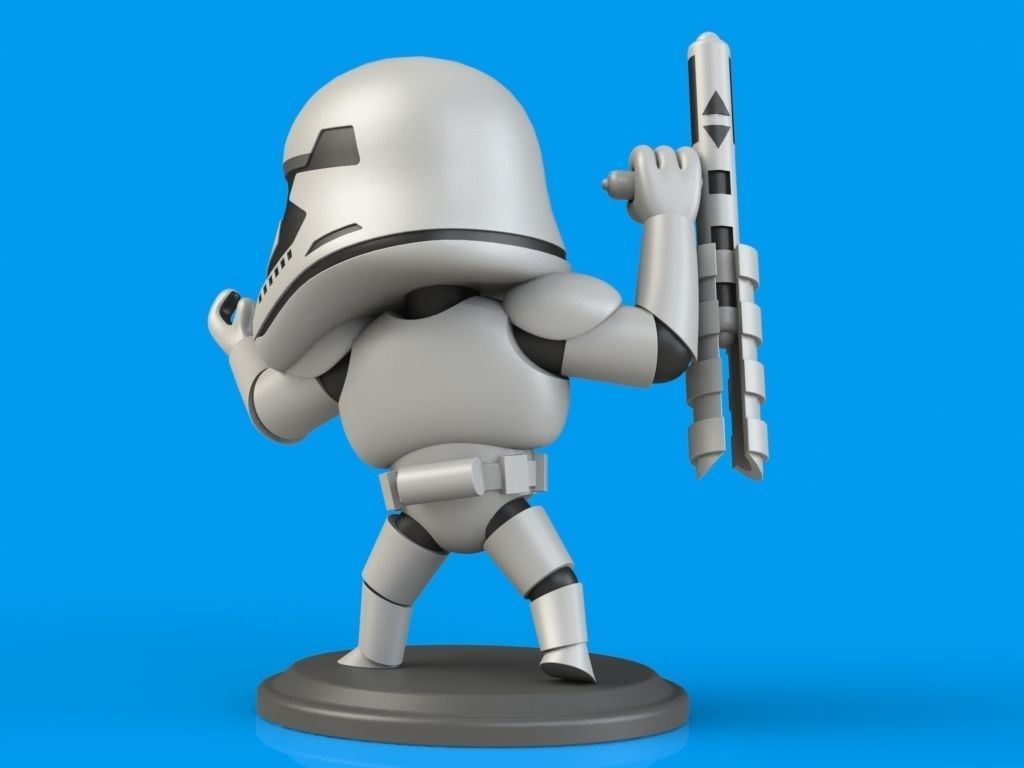 Stormtrooper FN-2199 3D model 3D printable | CGTrader