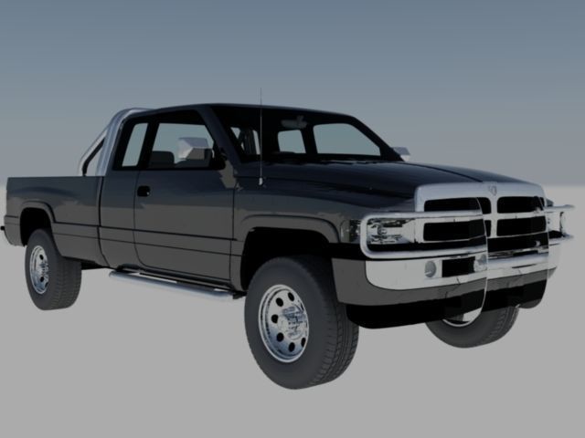 Dodge Ram free 3D model | CGTrader