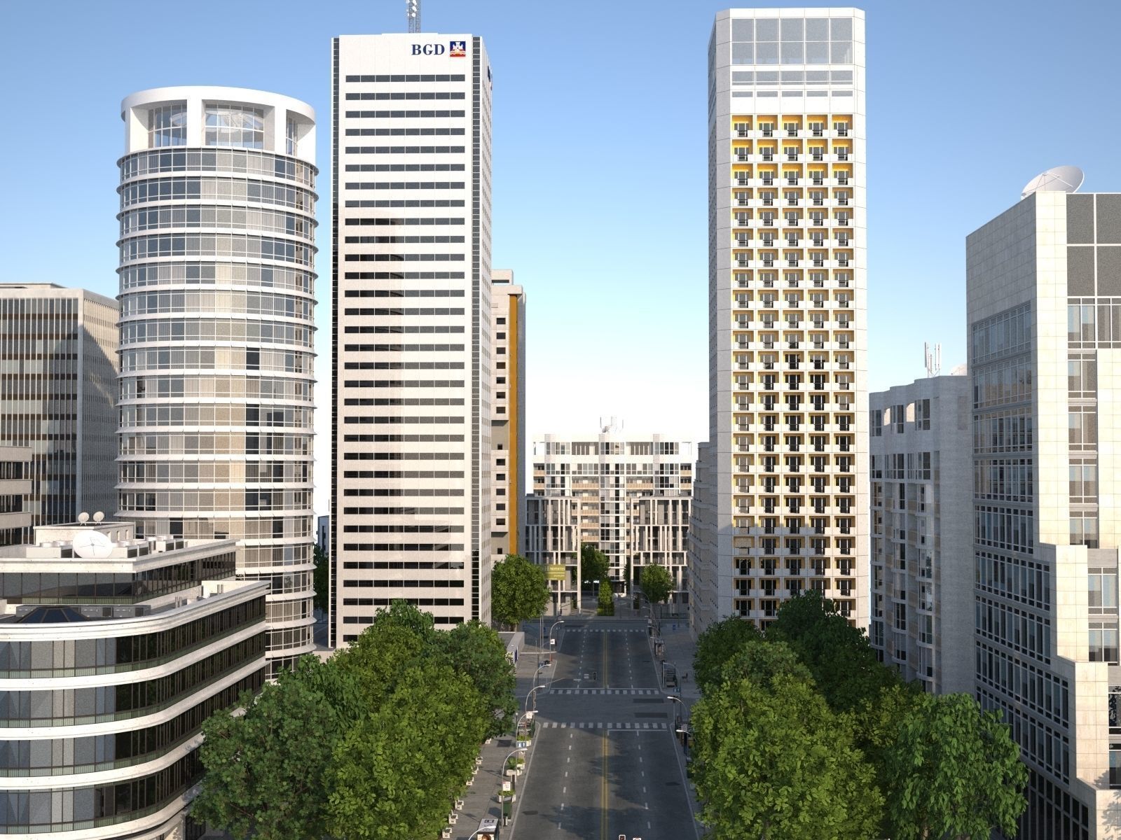 3D model White City VR / AR / low-poly | CGTrader