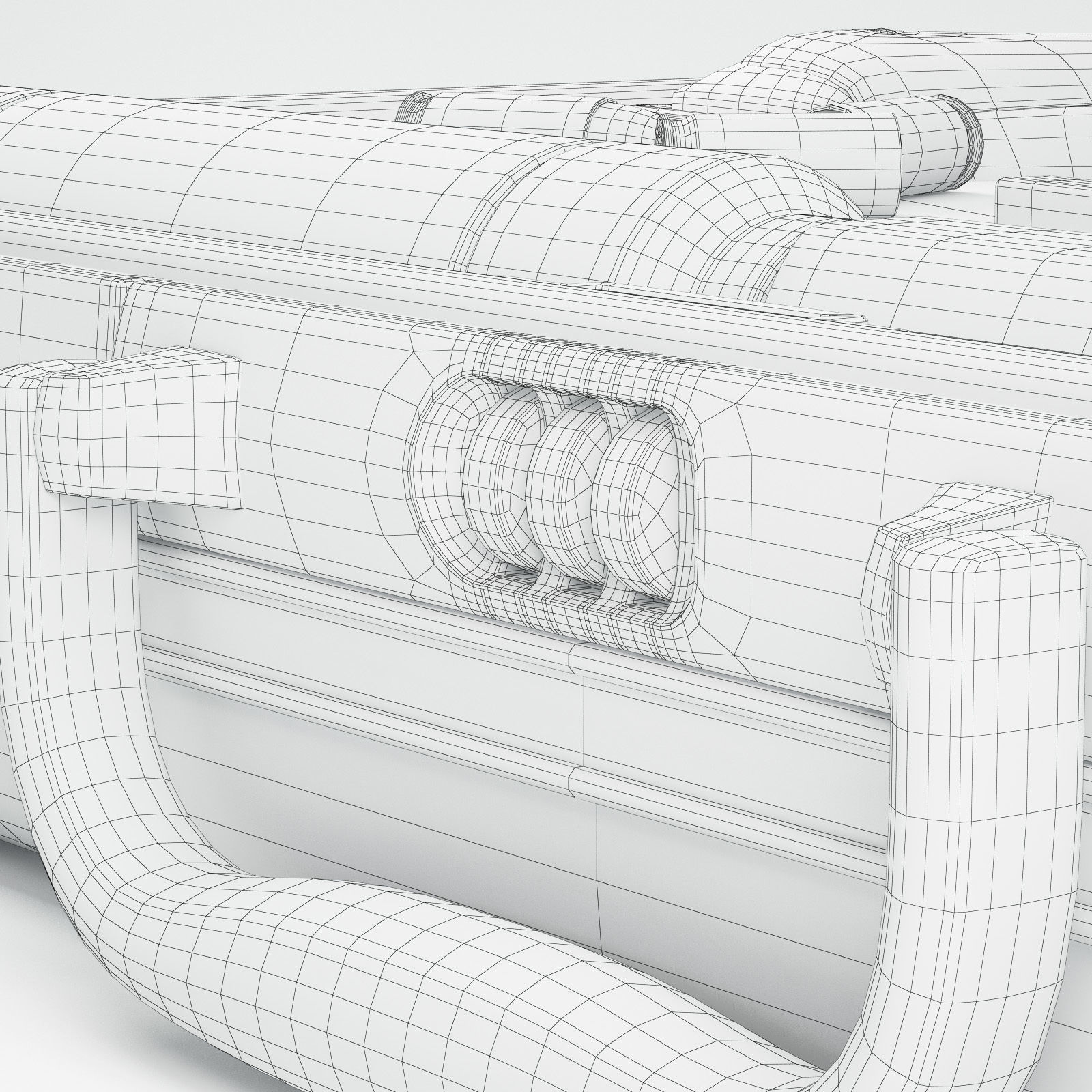 AMT Hardballer - Silverballer 3D model | CGTrader
