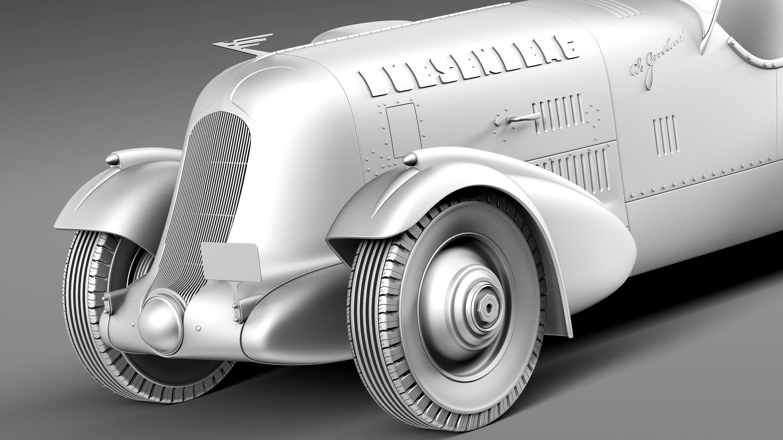 Duesenberg SJ Special Mormon Meteor 1935 3D model | CGTrader