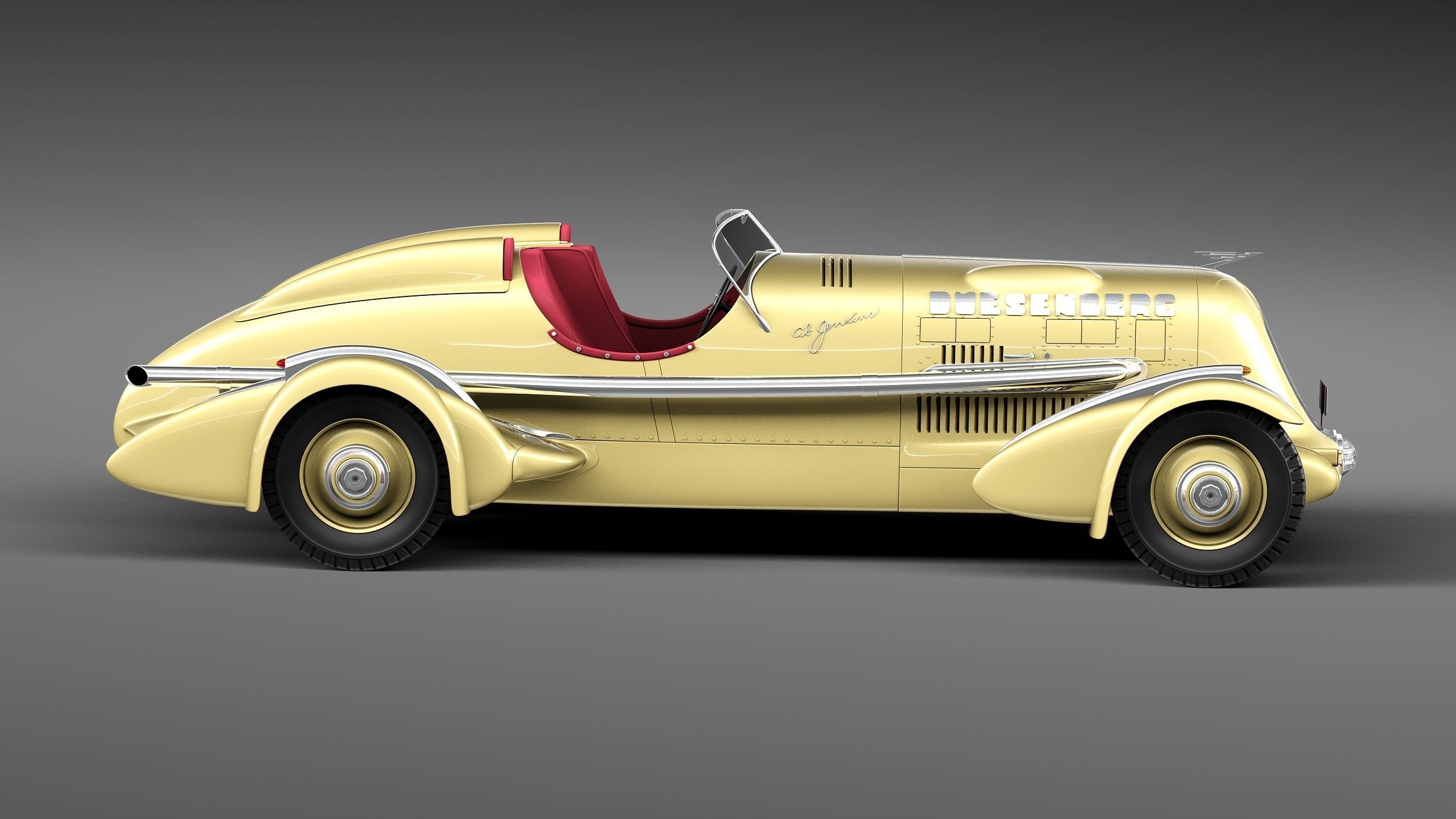 Duesenberg SJ Special Mormon Meteor 1935 3D model | CGTrader