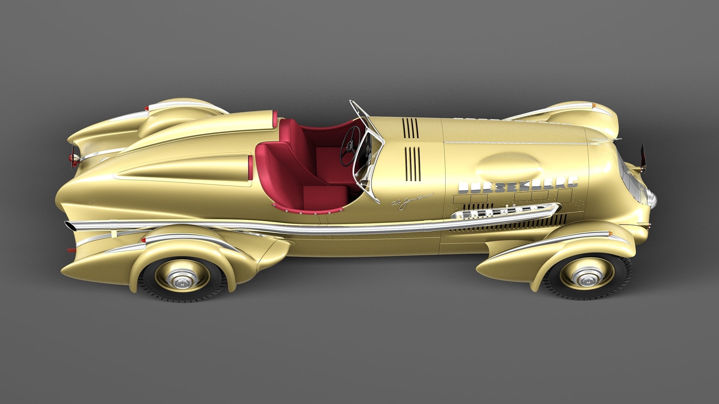 Duesenberg SJ Special Mormon Meteor 1935 3D model | CGTrader