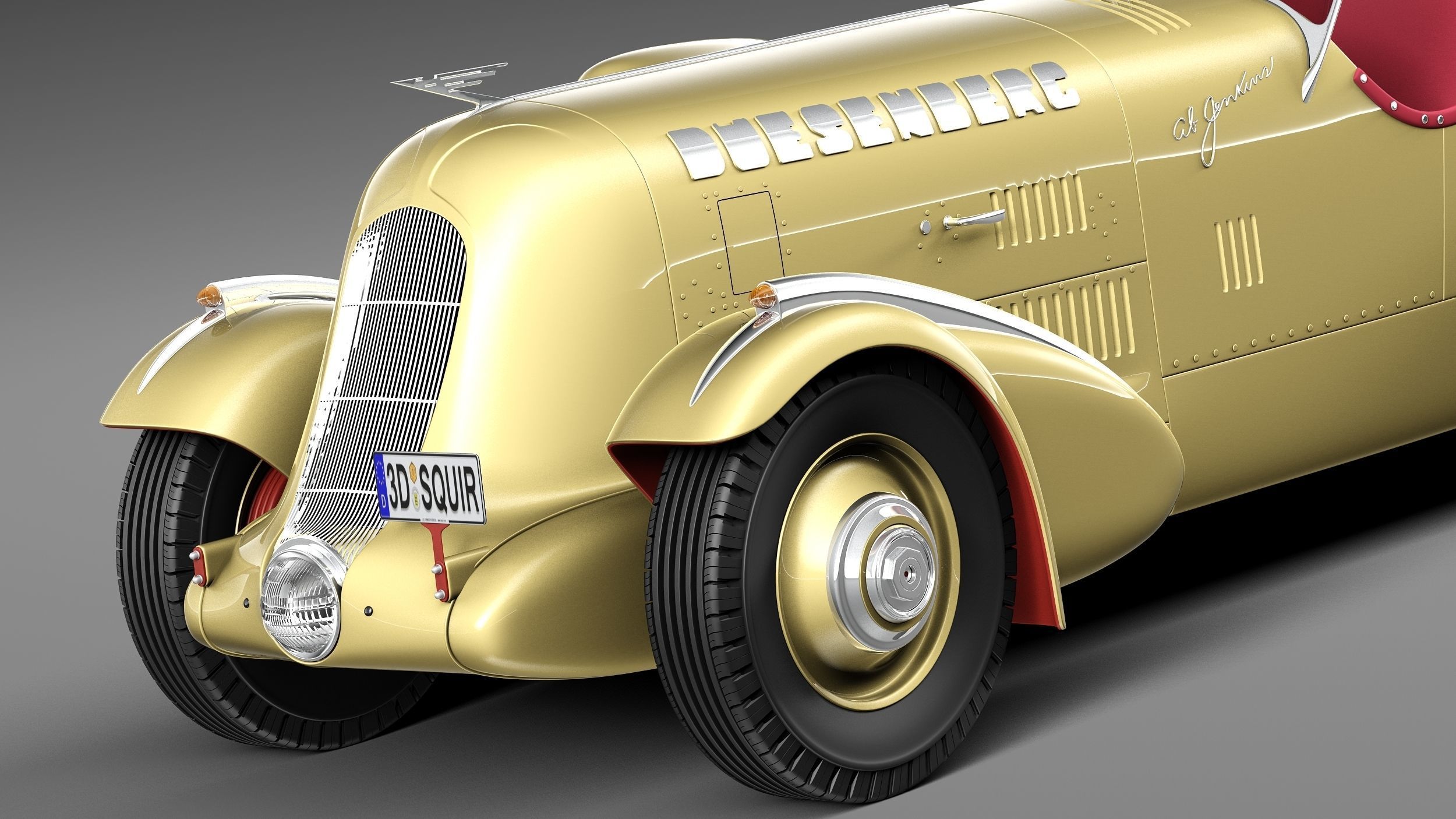 Duesenberg SJ Special Mormon Meteor 1935 3D model | CGTrader