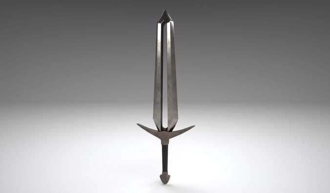 3D model Hollow Sword VR / AR / low-poly | CGTrader