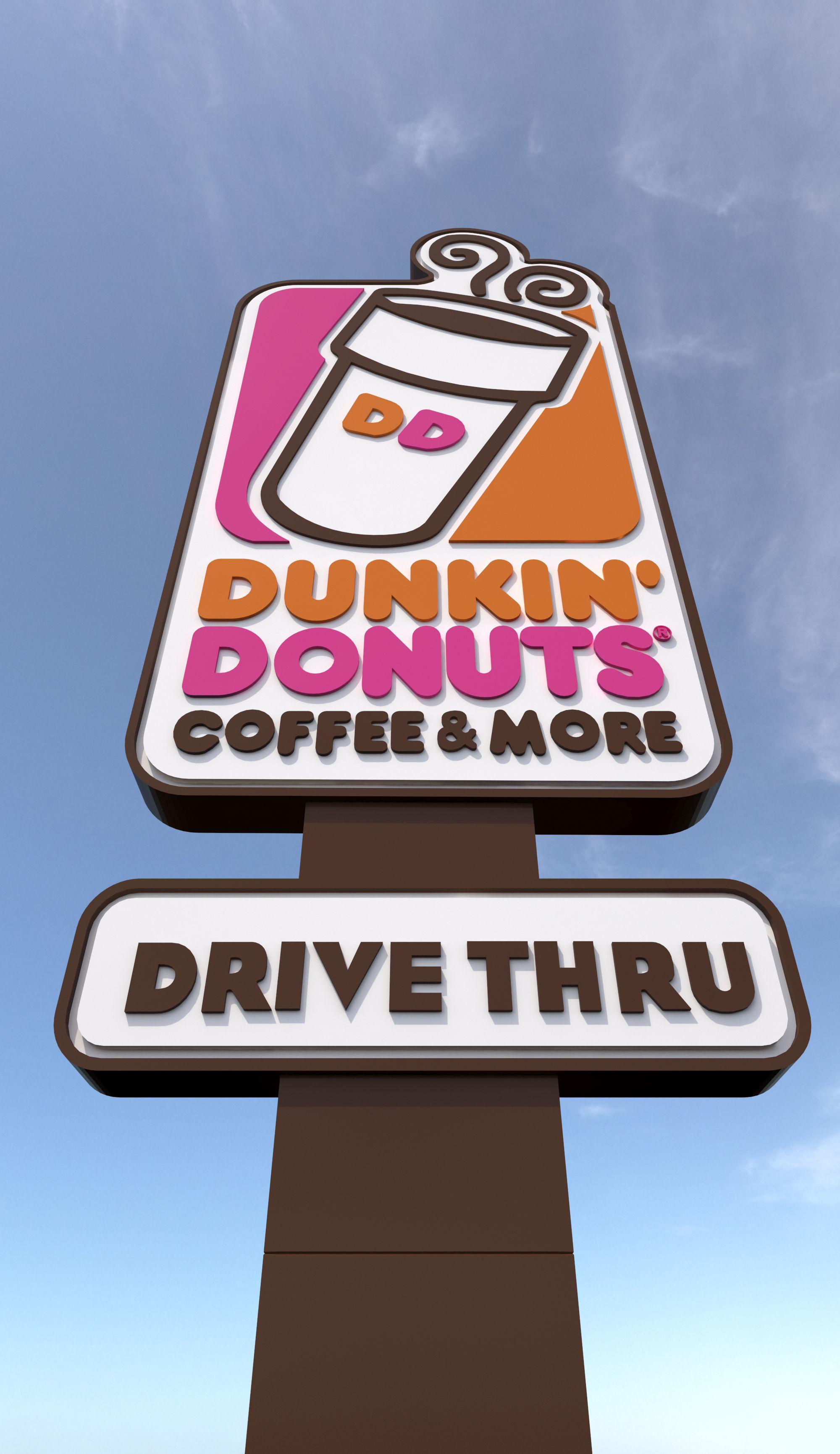 Dunkin Donuts 3D model | CGTrader