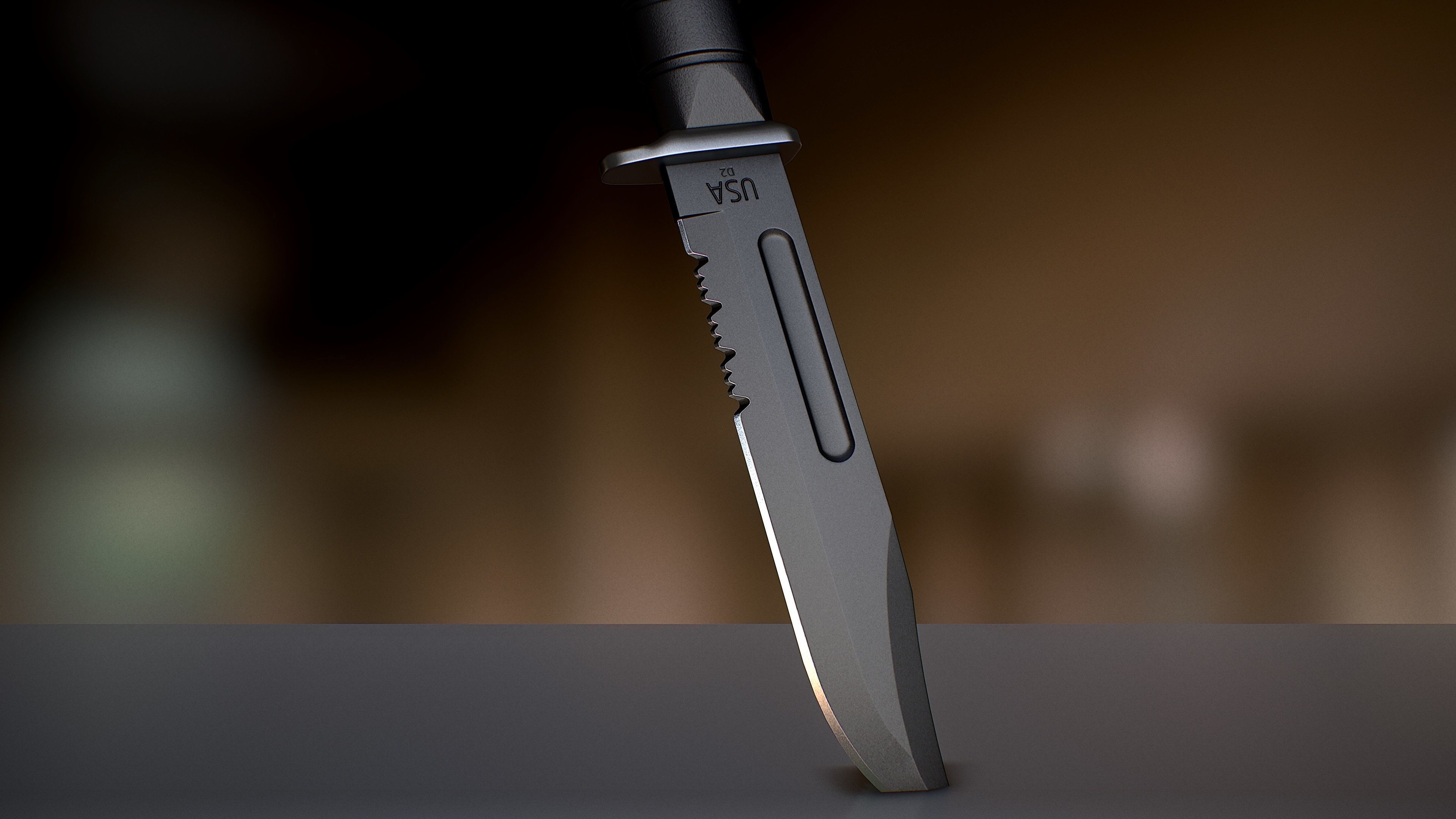 3D model Kar-Bar Knives VR / AR / low-poly | CGTrader