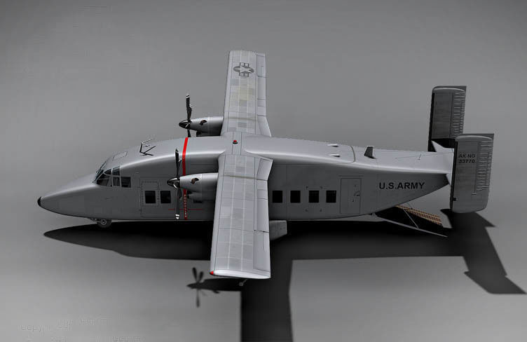 Shorts C-23 Sherpa England 1974 3D model | CGTrader