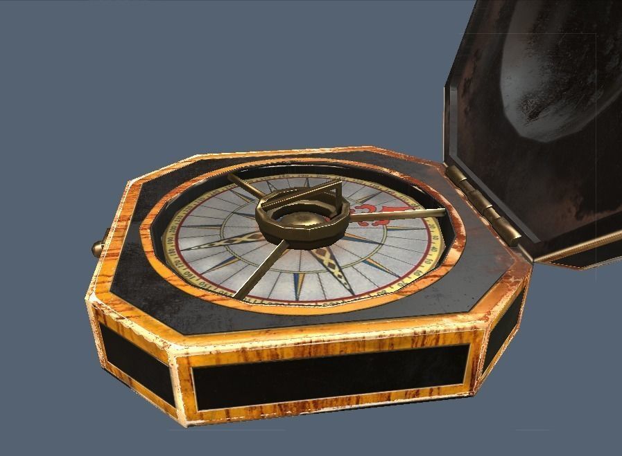 3D model Jack Sparrows Compass VR / AR / low-poly rigged | CGTrader
