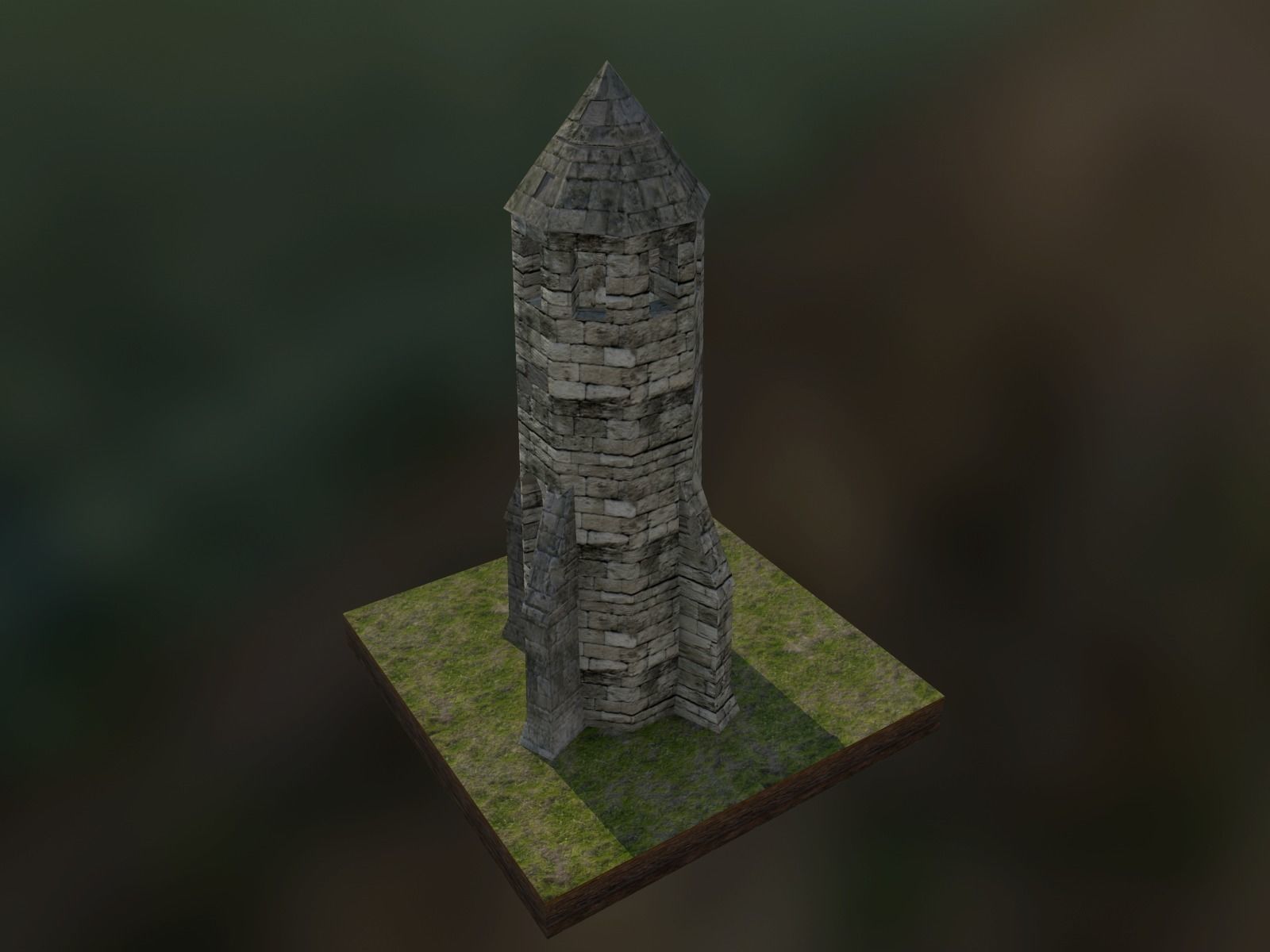 Medieval Lighthouse free VR / AR / low-poly 3D model | CGTrader