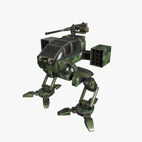 Mech v2 3D model | CGTrader