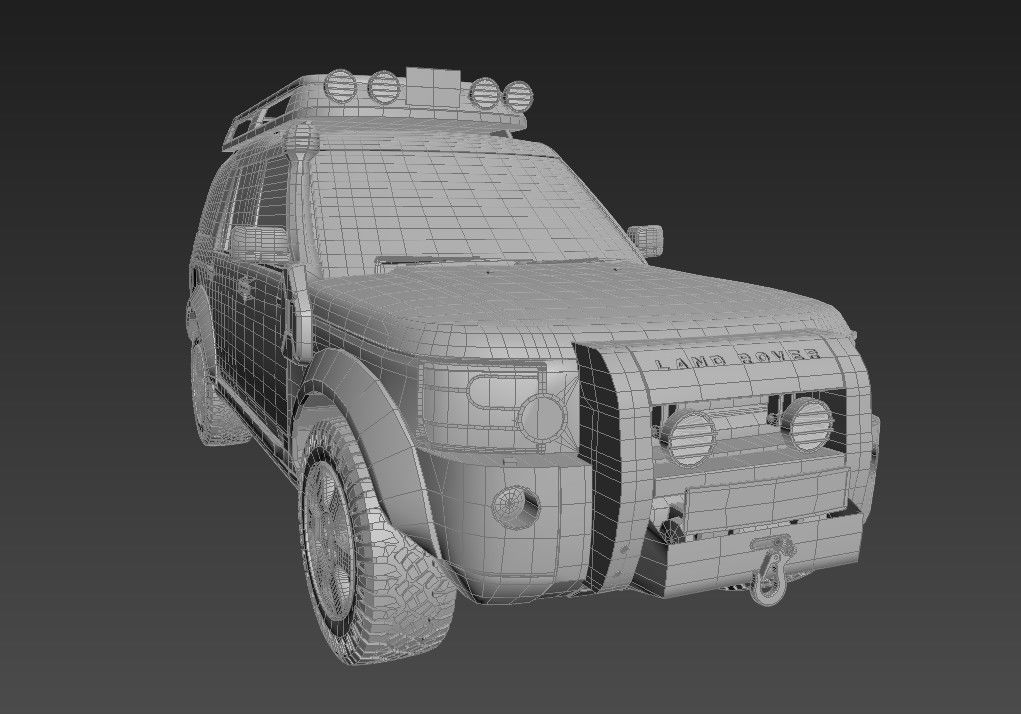 3D model Land Rover Discovery 3 G4 VR / AR / low-poly | CGTrader
