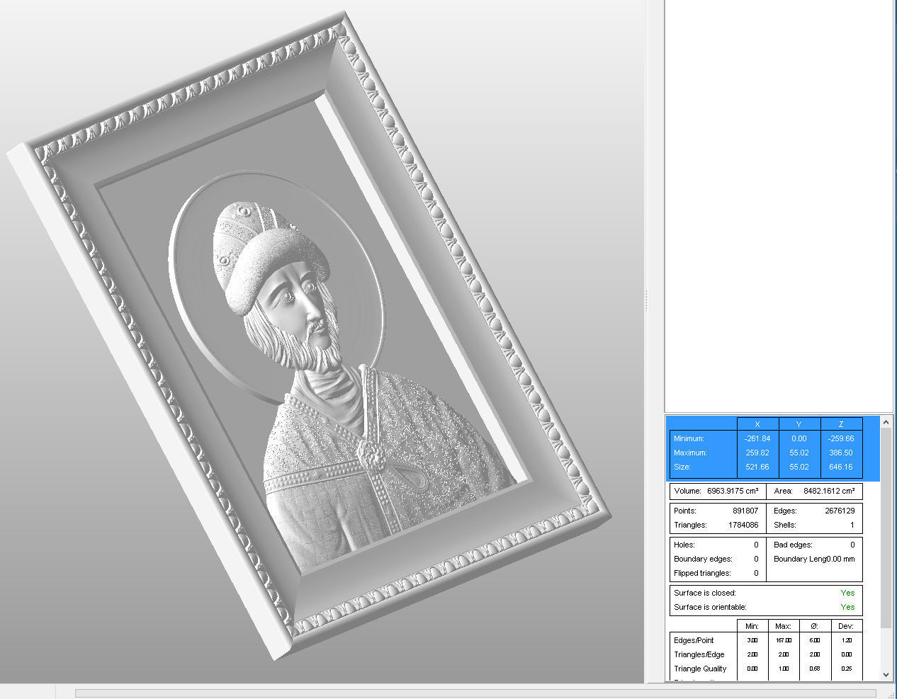Boris Icon Stl 3D model 3D printable | CGTrader