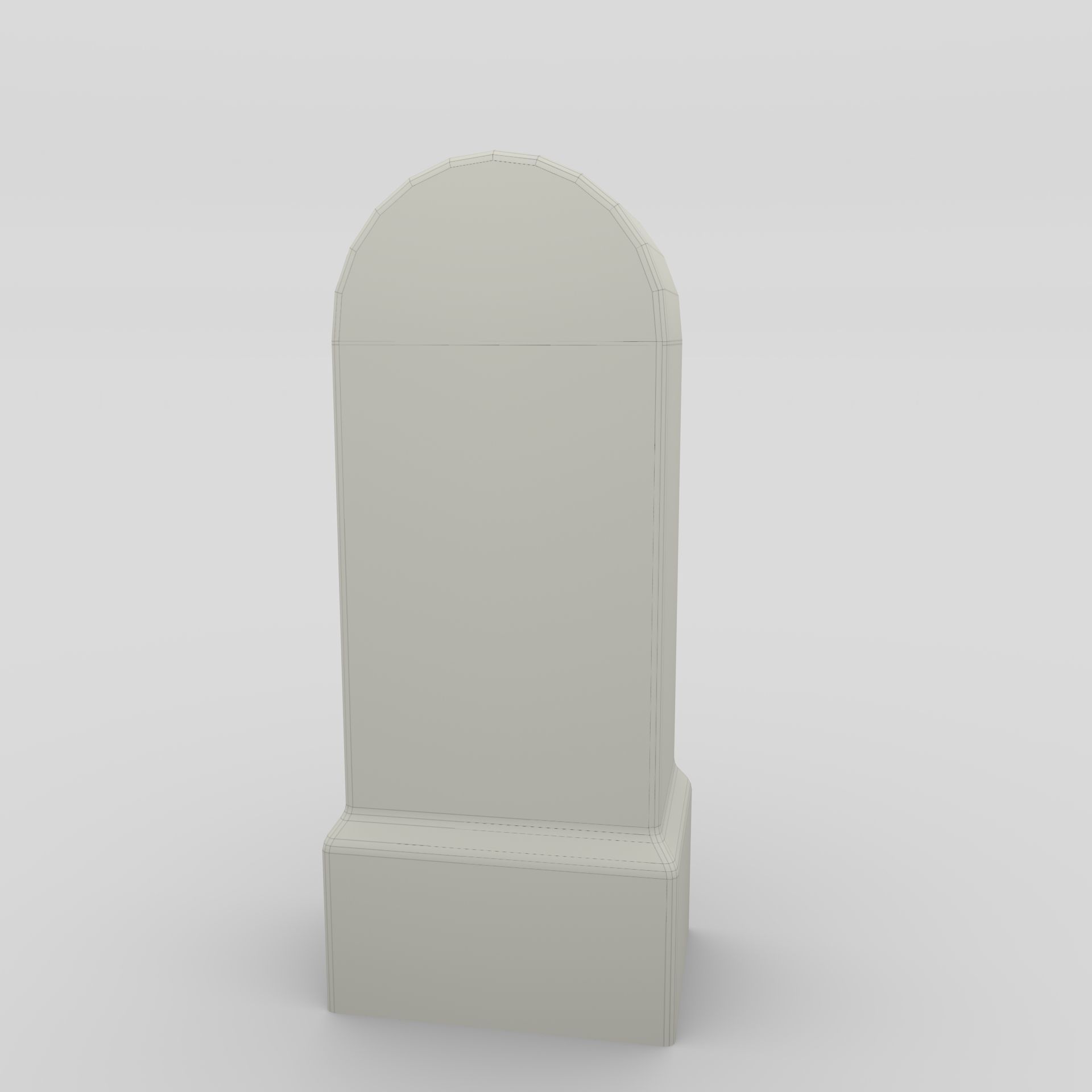 3D model Low Poly Milestone monument VR / AR / low-poly | CGTrader