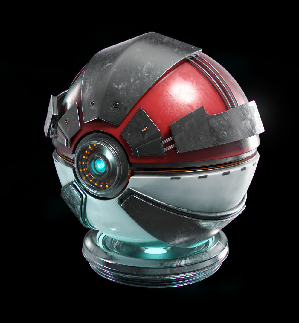 Pokemon Ball 3D model | CGTrader