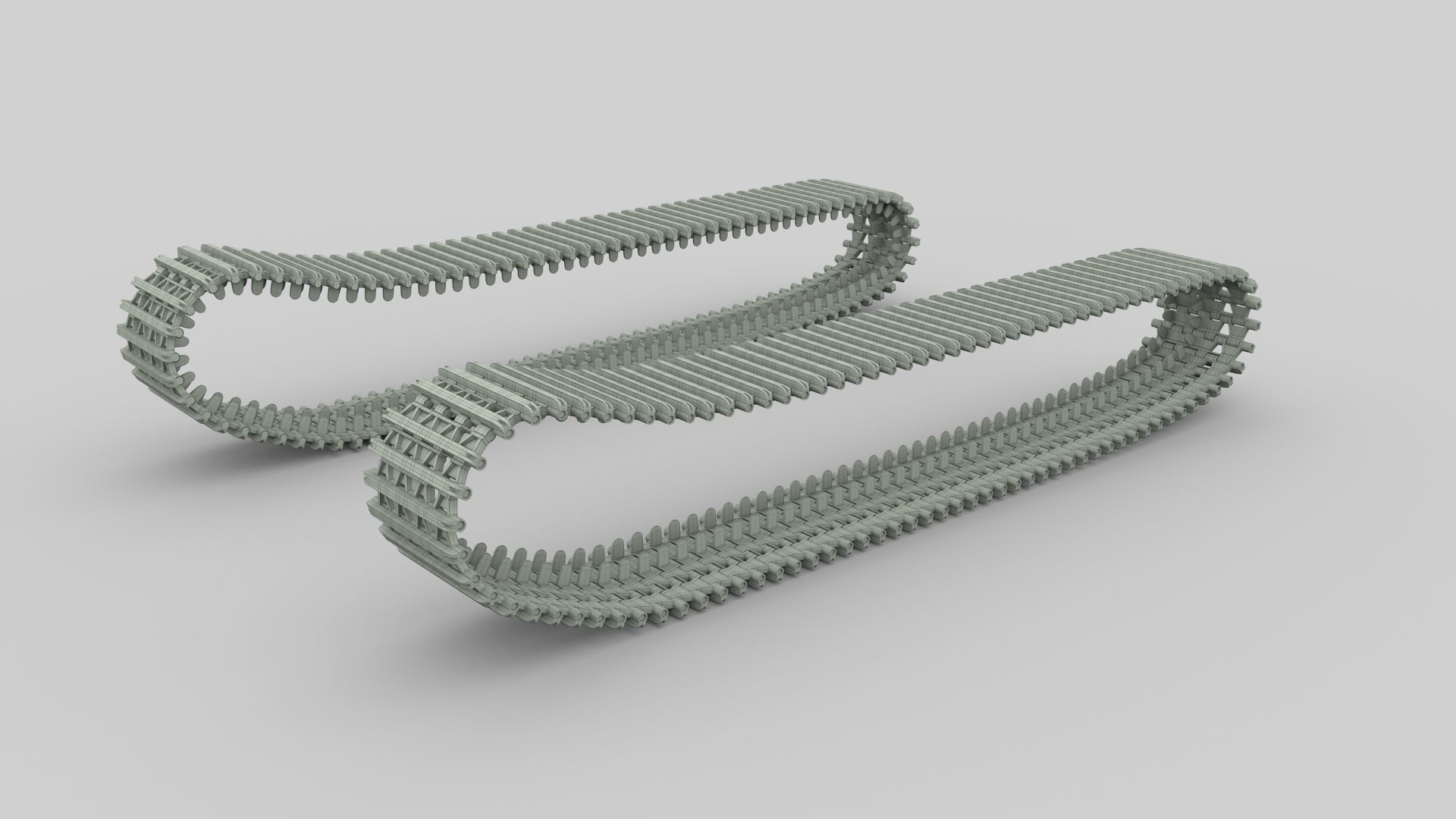 Tank Tracks 3D model | CGTrader