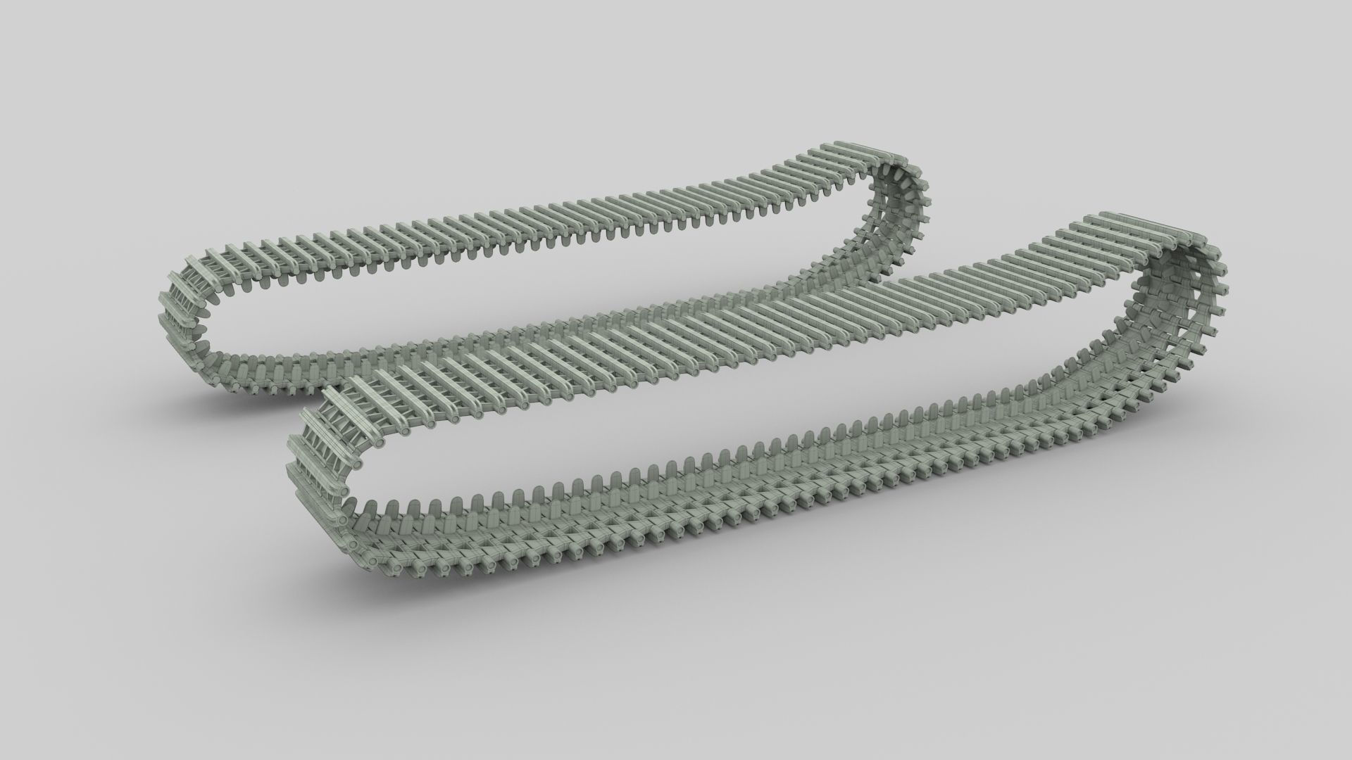 Tank Tracks 3D model | CGTrader