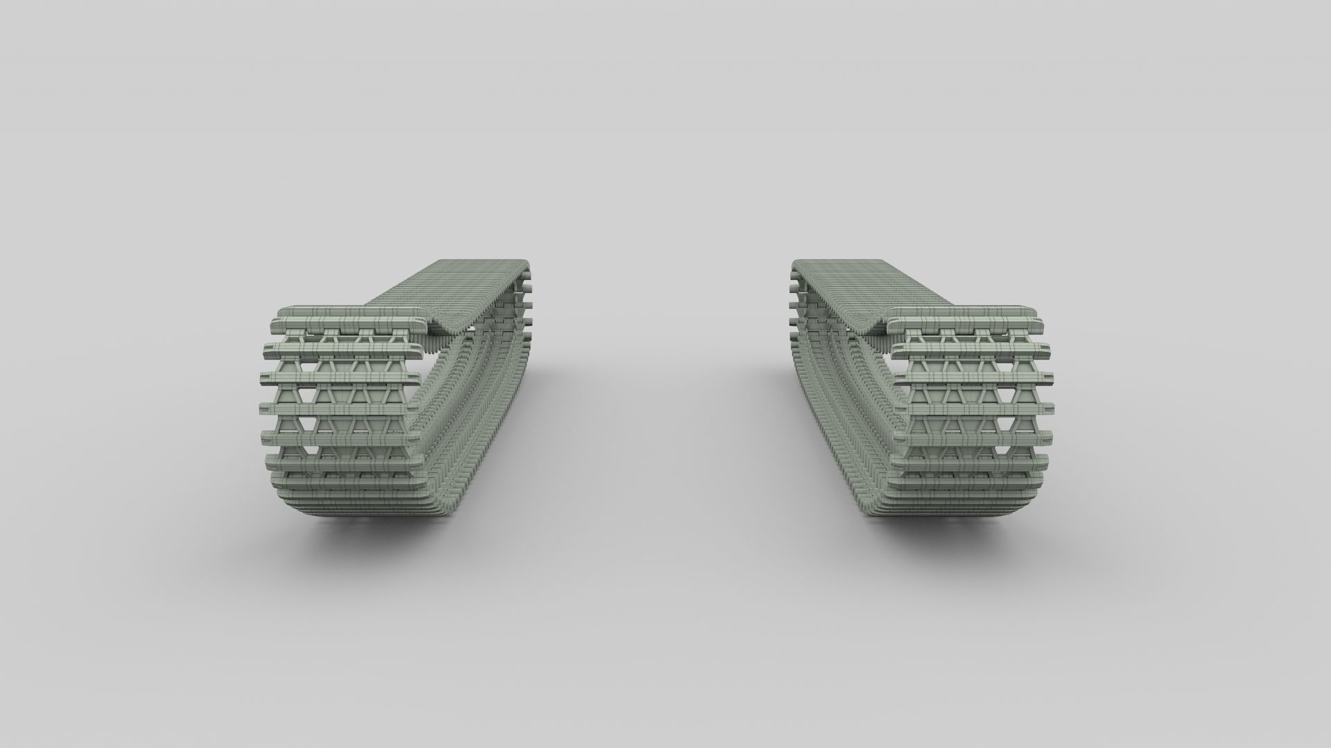 Tank Tracks 3D model | CGTrader