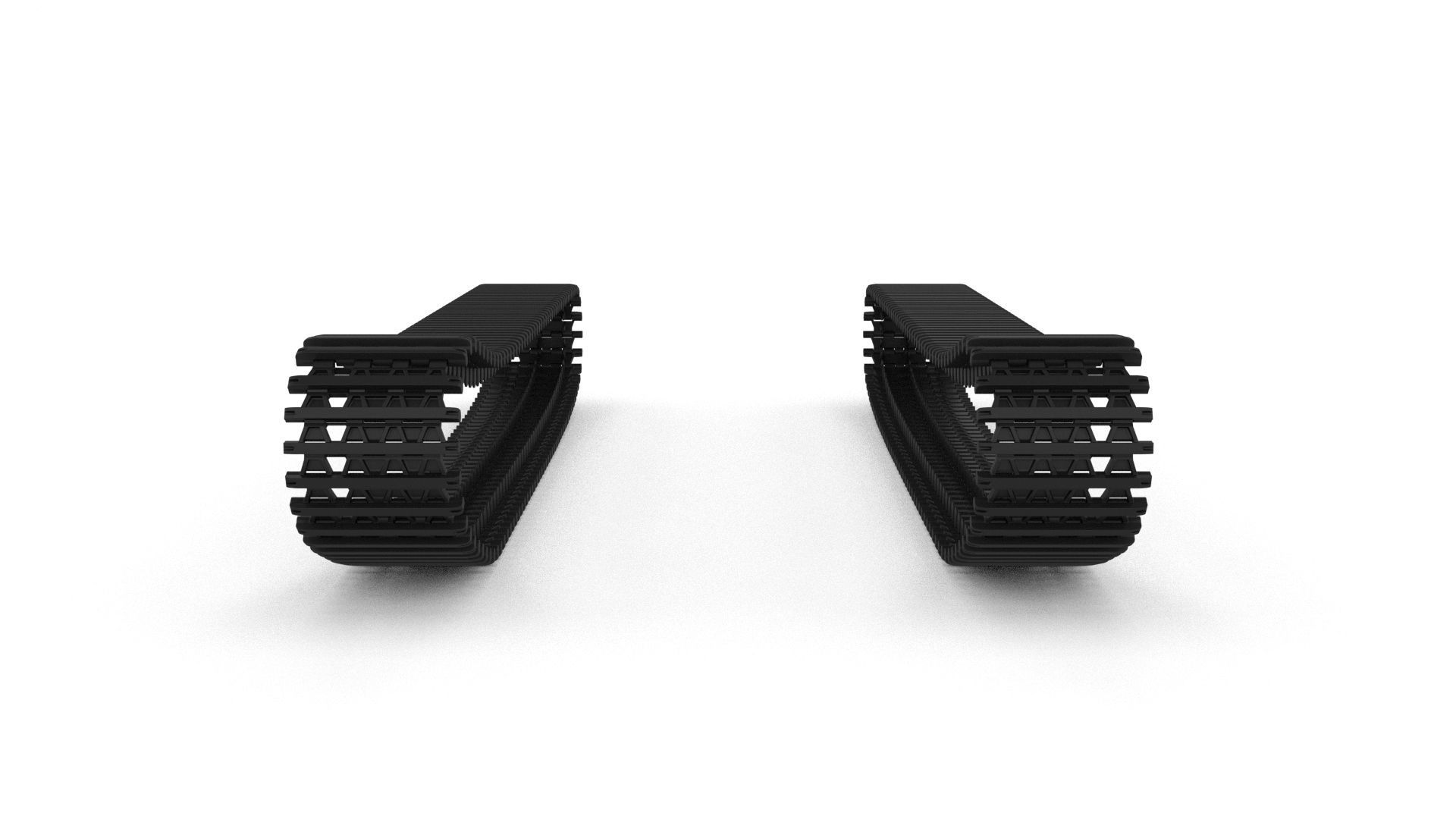 Tank Tracks 3D model | CGTrader