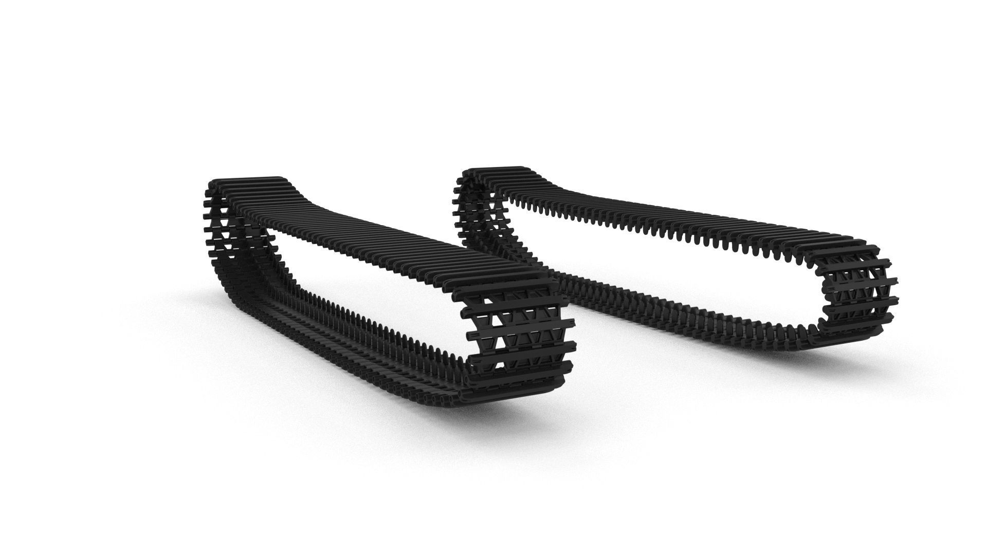 Tank Tracks 3D model | CGTrader