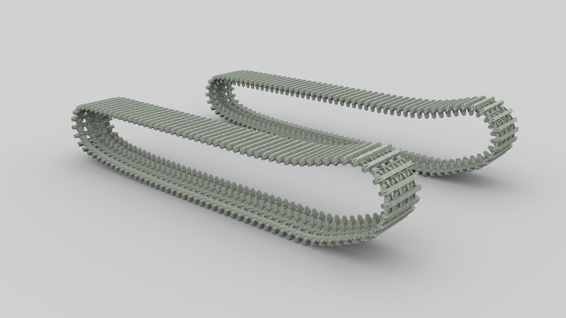 Tank Tracks 3D model | CGTrader