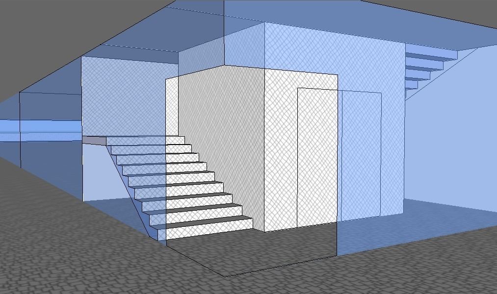 I Square Complex 3D Model SKP | CGTrader.com