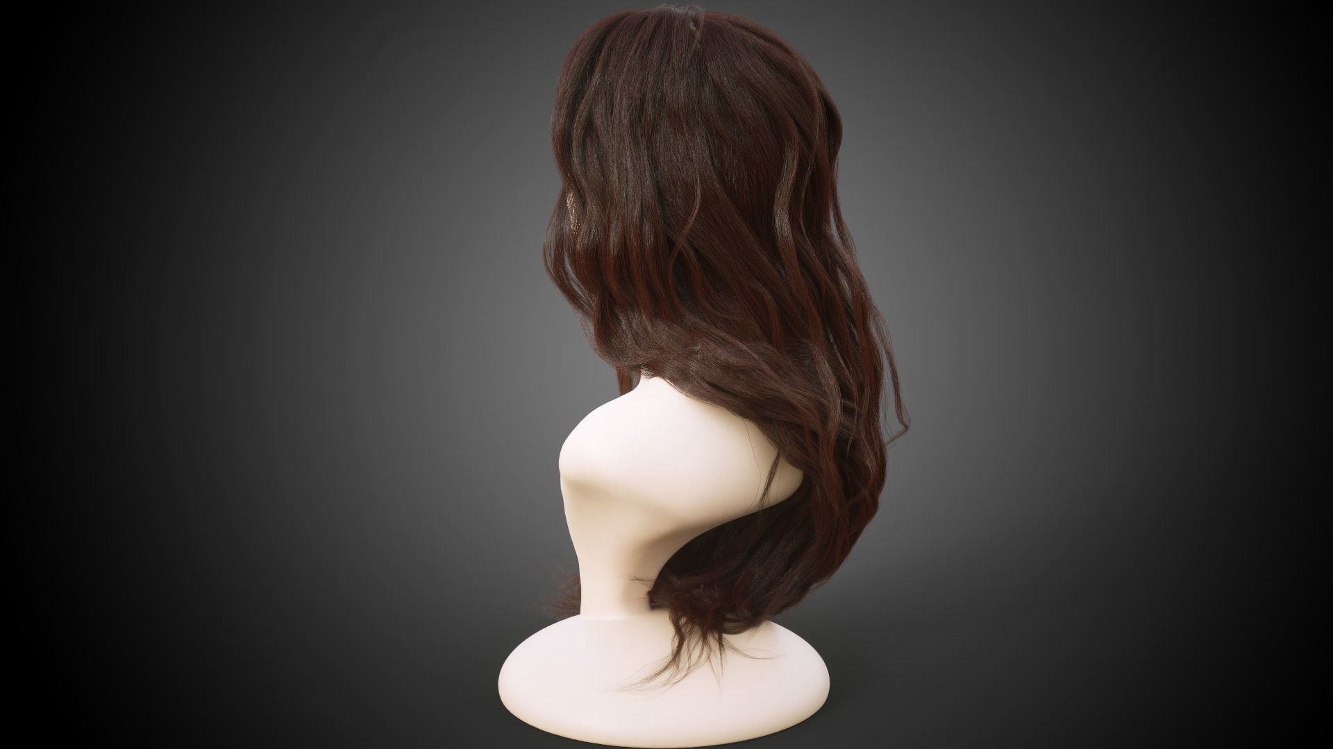 Long hair for production render in Octane Vray and Ornatrix 3D model ...