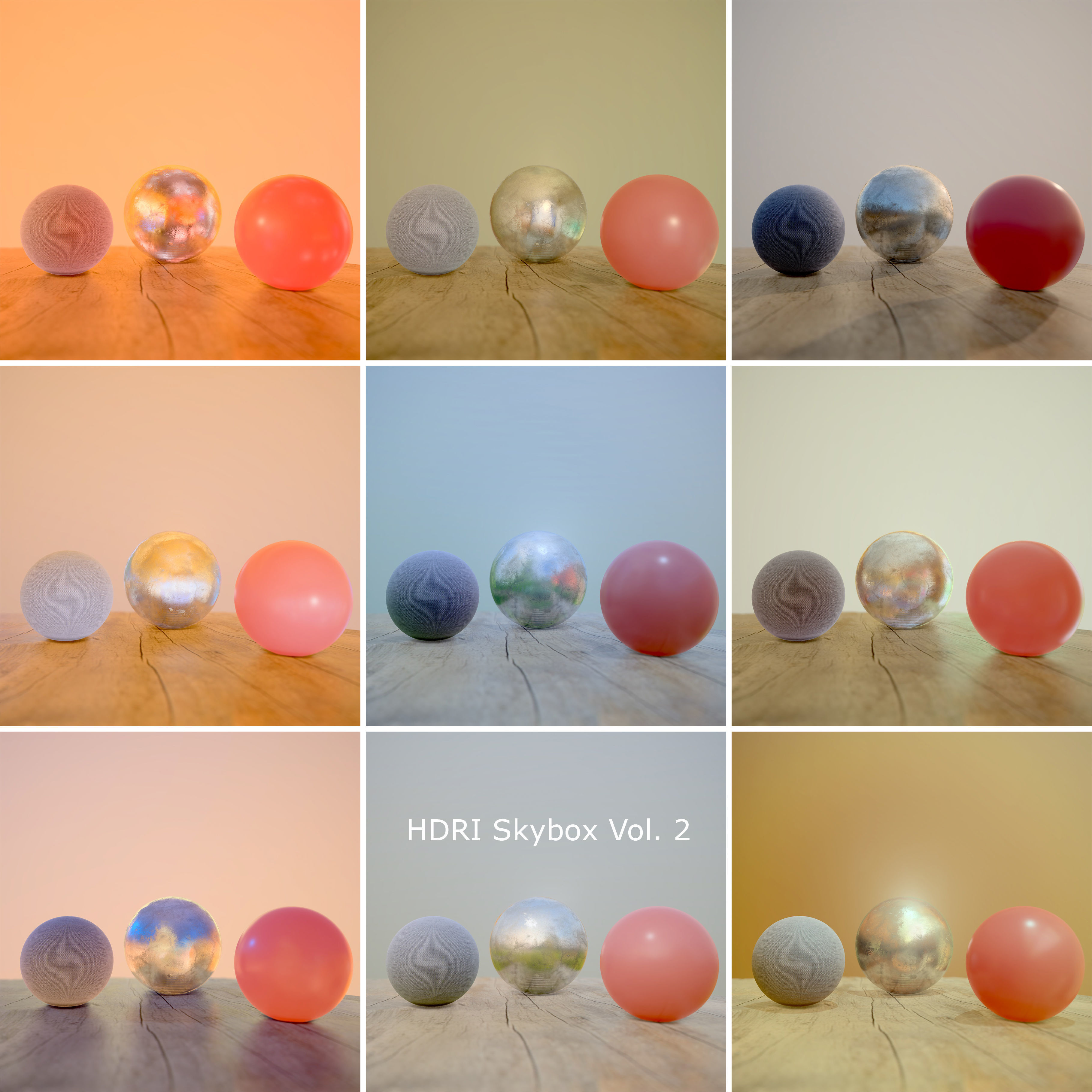HDRi Vol 2 Skybox Collection Texture | CGTrader