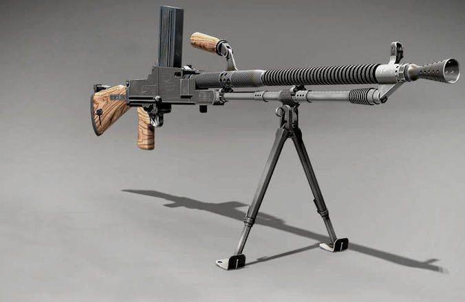 MG ZB-30 Czechoslovakia 1930 3D model | CGTrader