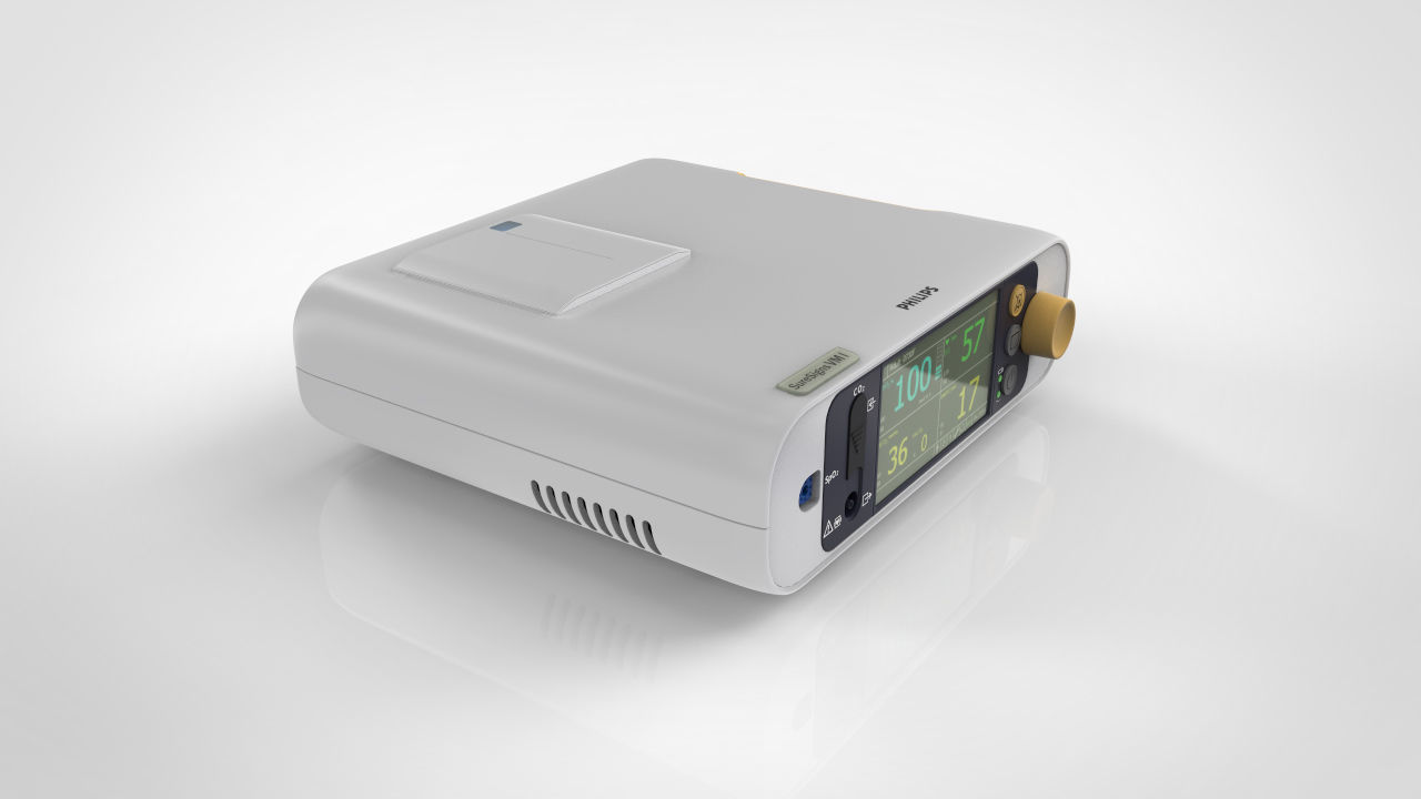 Patient monitor Philips SureSigns VM1 3D model | CGTrader