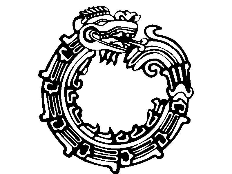 Mayan Dragon Symbol 3D model 3D printable | CGTrader