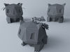 3D model Flower pot bulbasaur VR / AR / low-poly | CGTrader