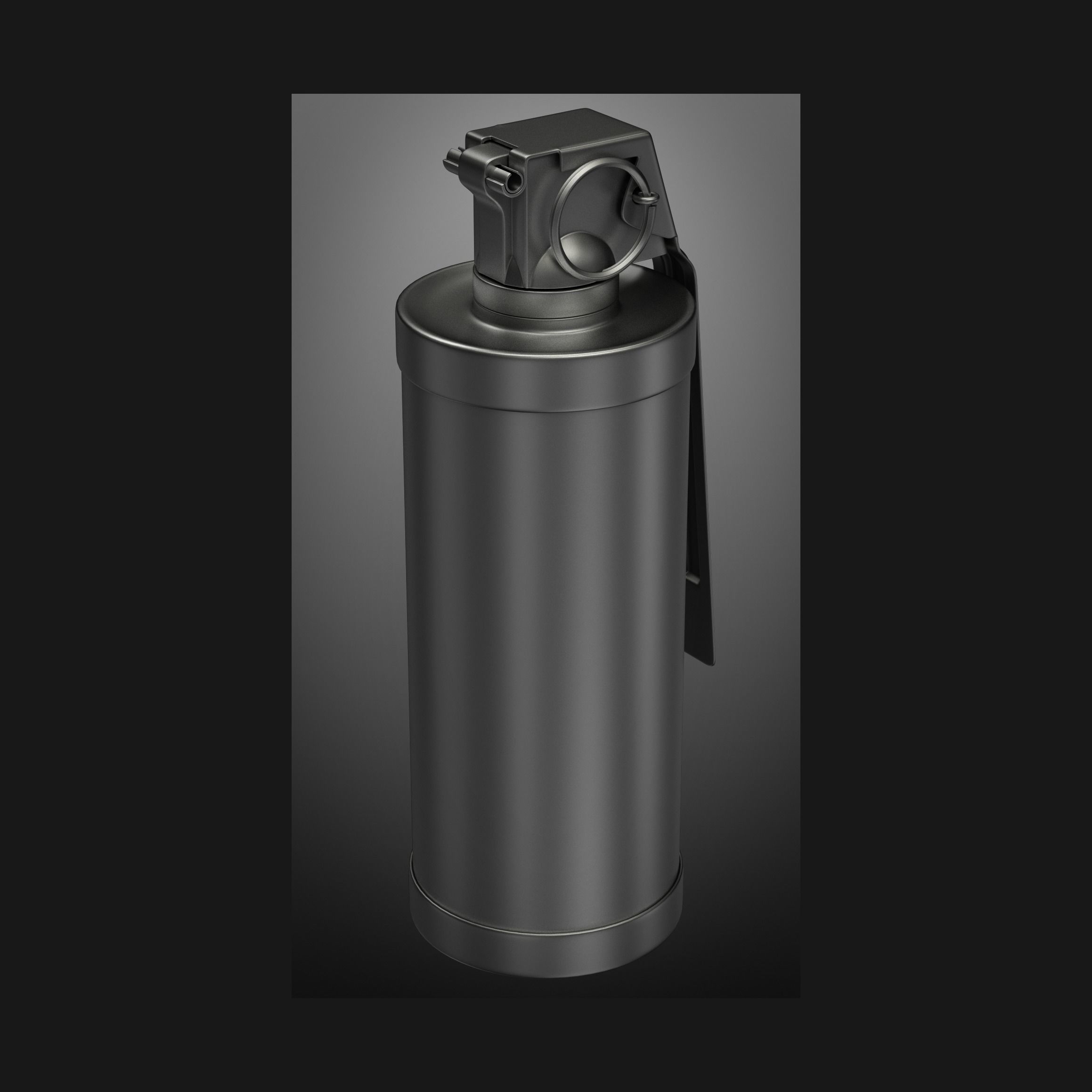 grenade M18 subdivison ready 3D model | CGTrader