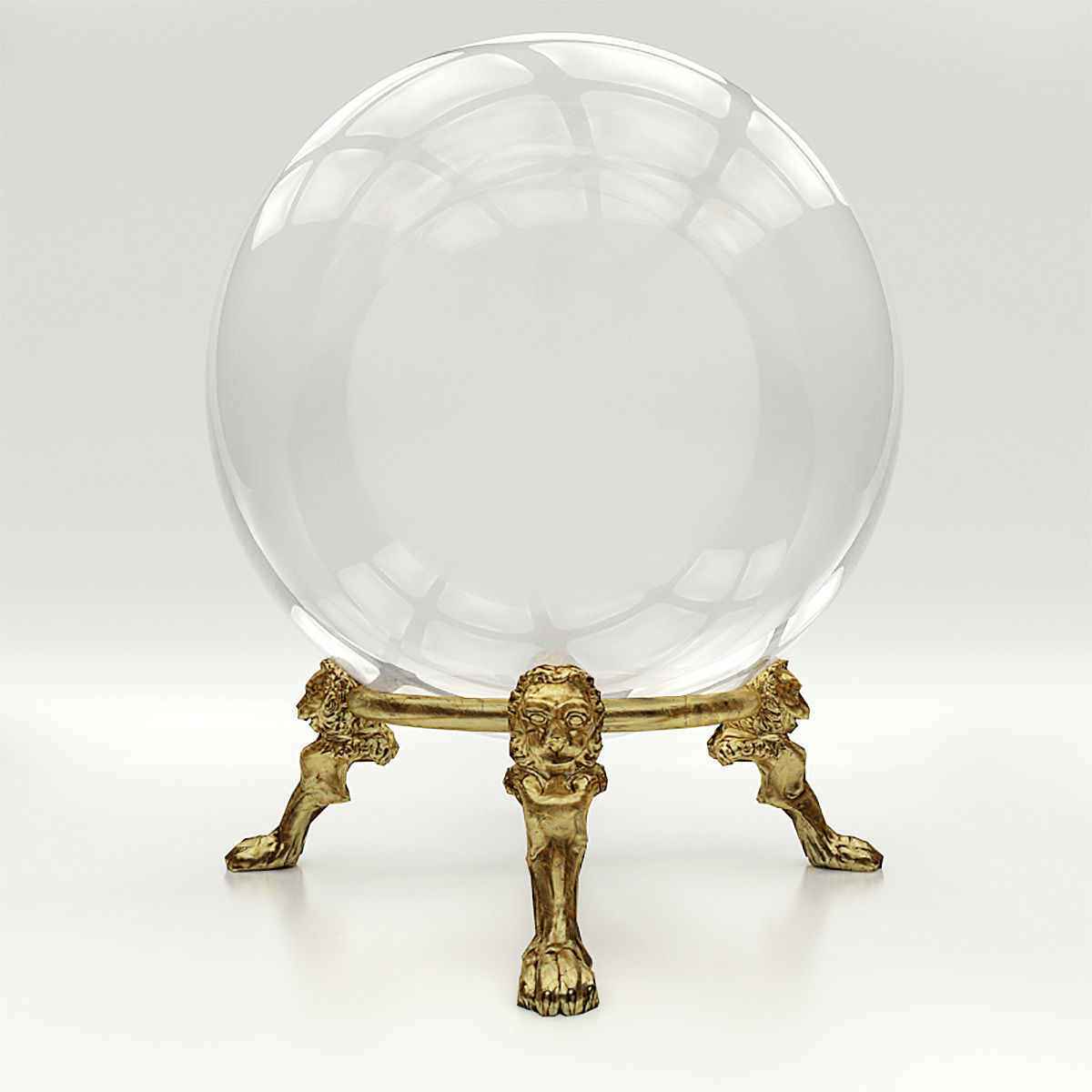 Fortune teller crystal ball 3D Model OBJ 3DS FBX BLEND DAE MTL ...