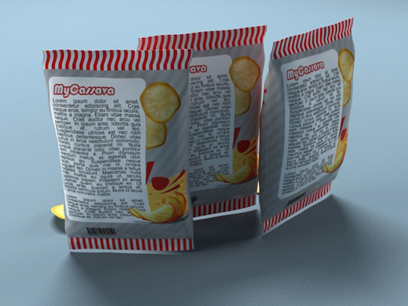Food Packaging 3D model | CGTrader