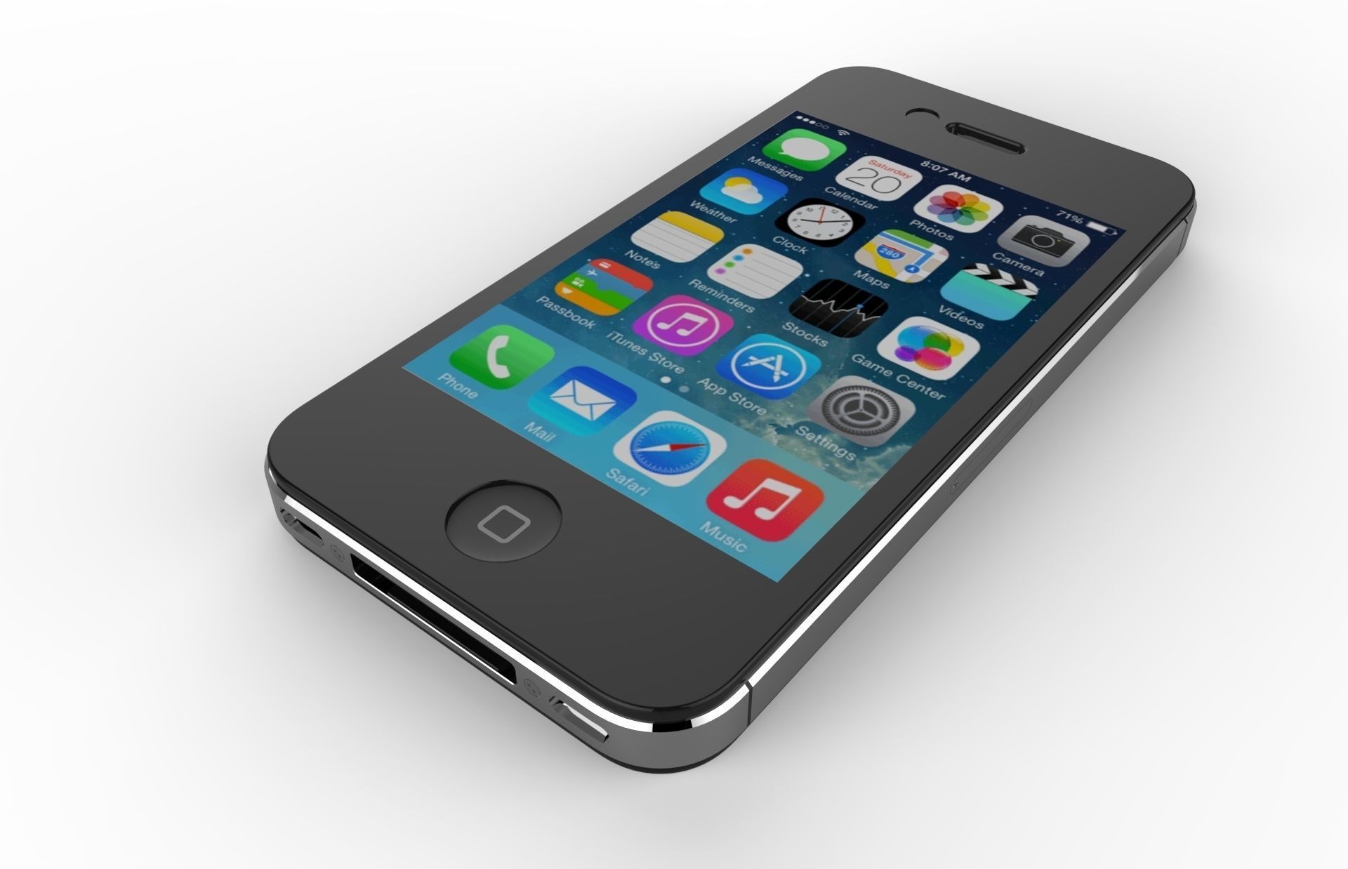 IPHONE 4S 3D model | CGTrader