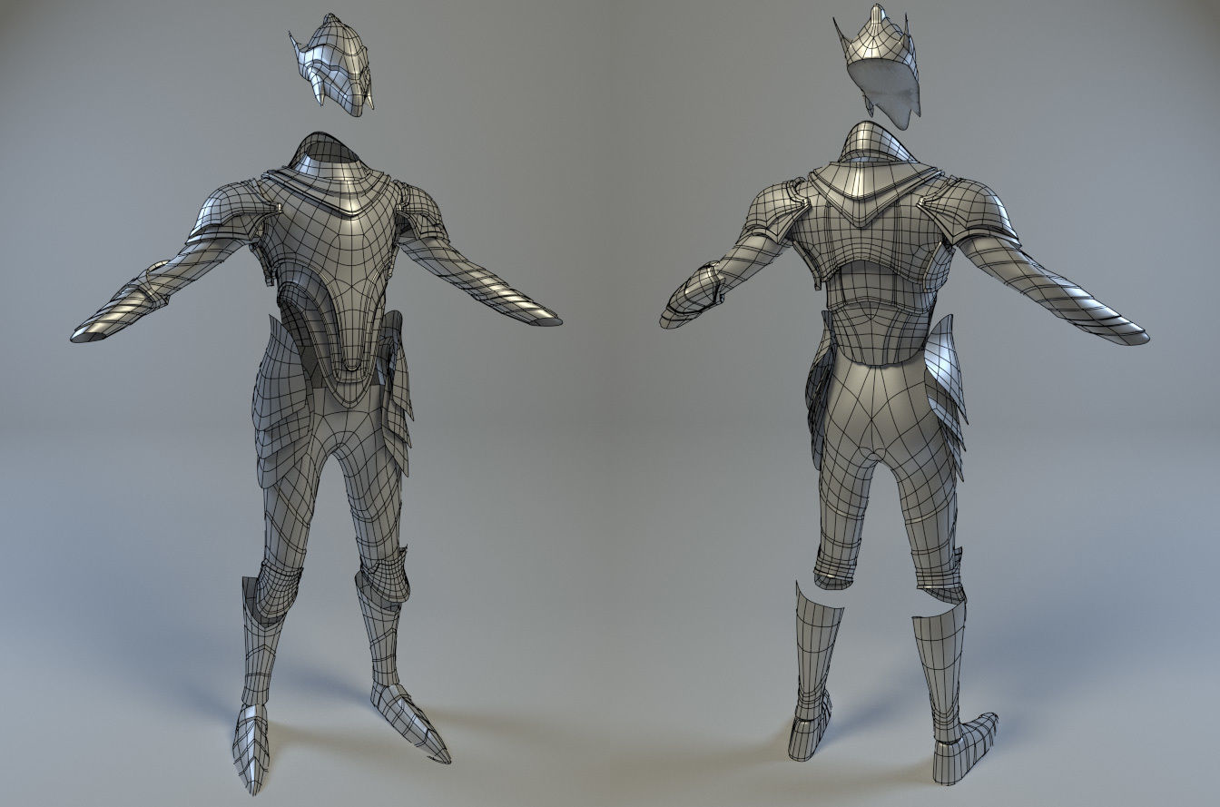 Armor of Artorias free VR / AR / low-poly 3D model | CGTrader