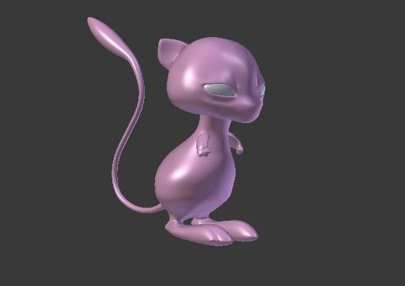 Mew - Pokemon 3d Model free 3D model | CGTrader