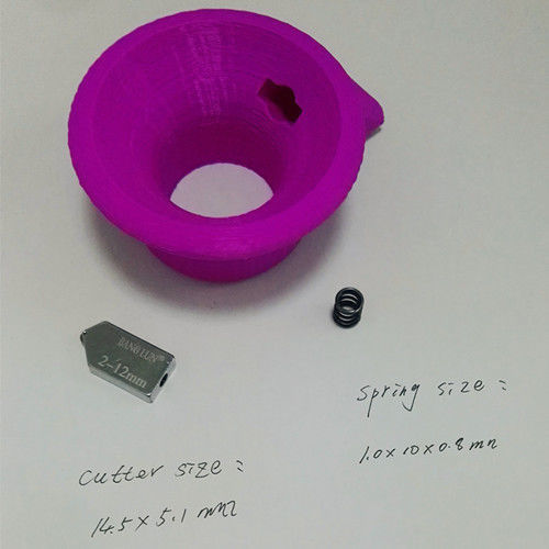 glass bottle cutter on bottle shoulder 3D model 3D printable | CGTrader