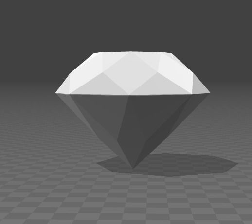Diamant diamond free 3D model 3D printable | CGTrader