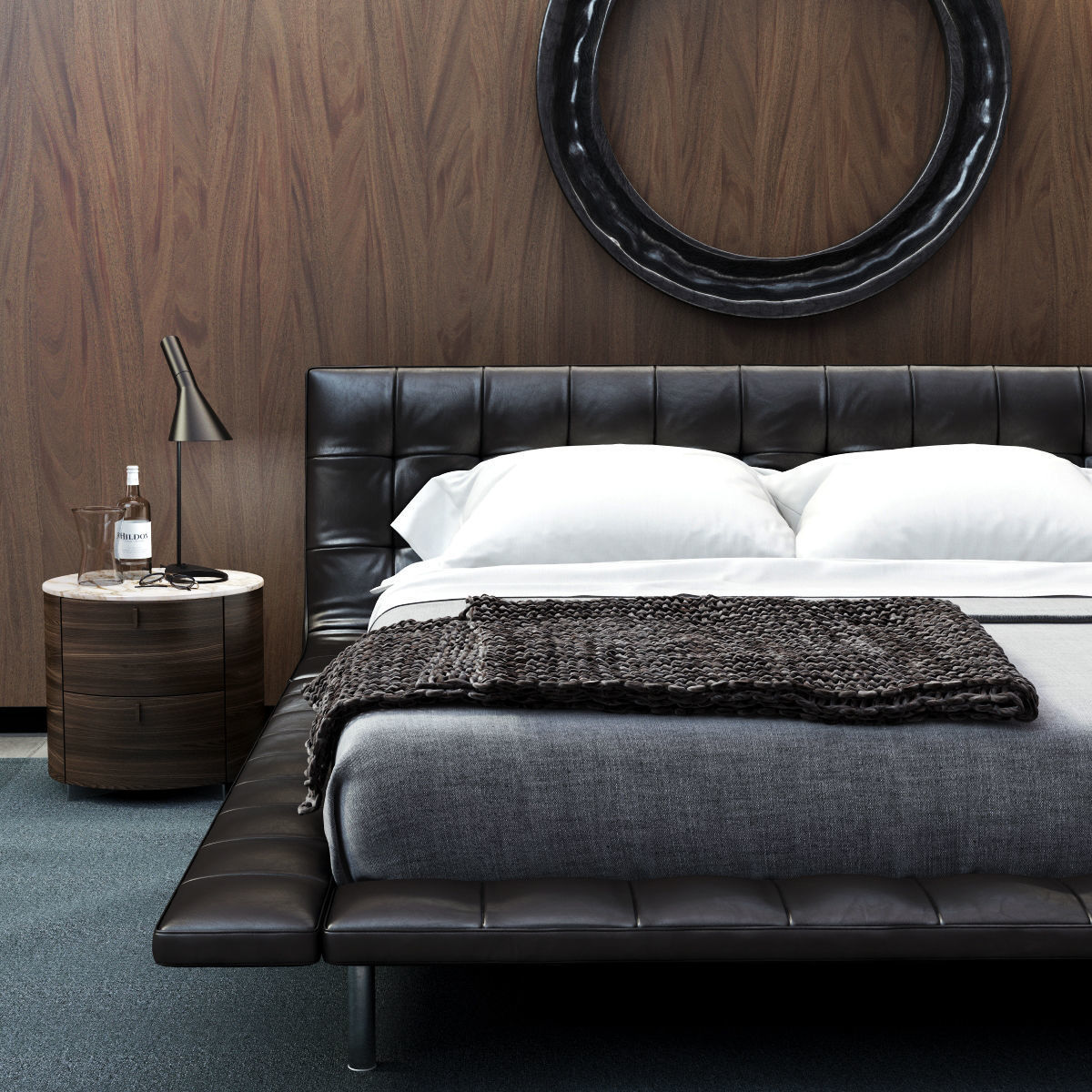 POLIFORM ONDA BED 3D model | CGTrader