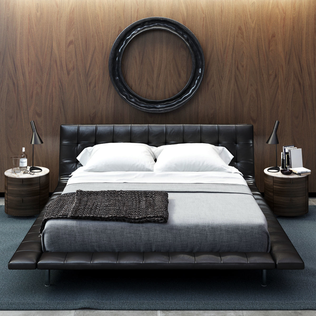 POLIFORM ONDA BED 3D model | CGTrader