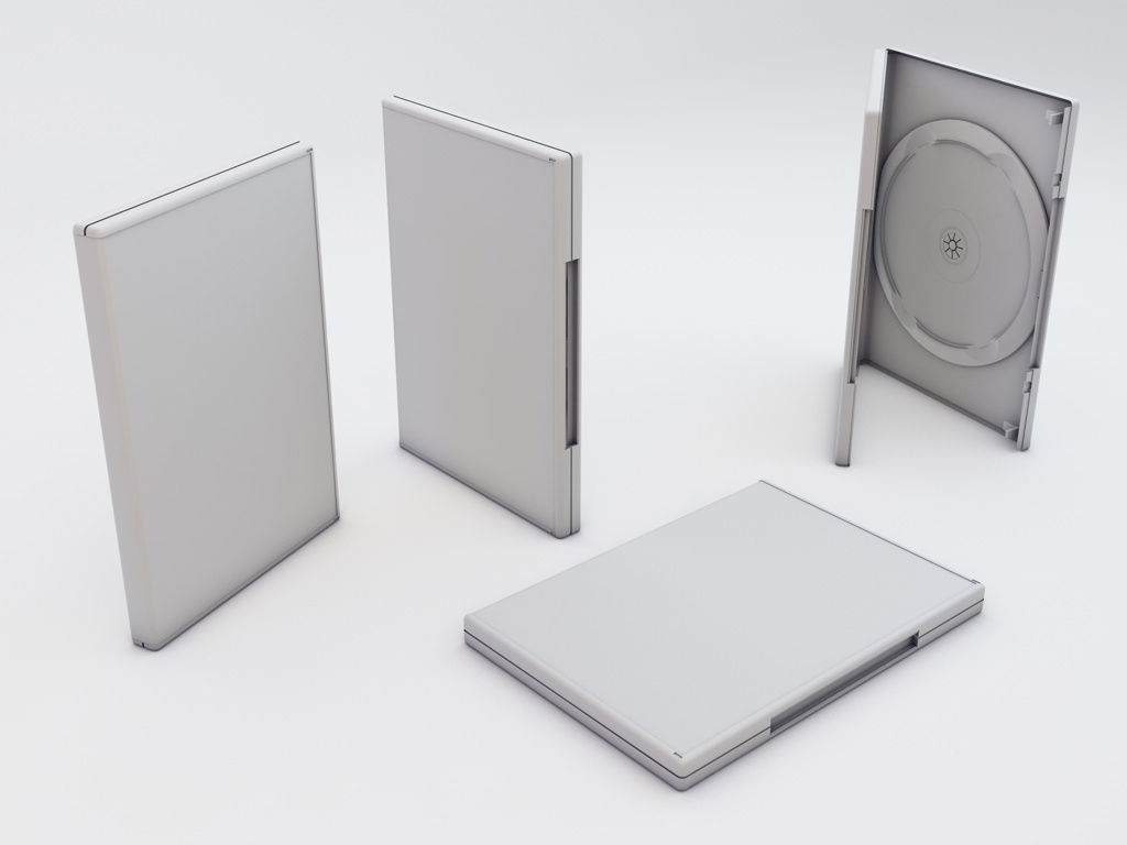 DVD Case 3D model | CGTrader