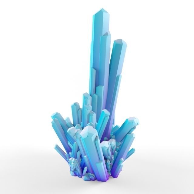 Crystal Emerald Gem 3D Model Quartz 3D model | CGTrader