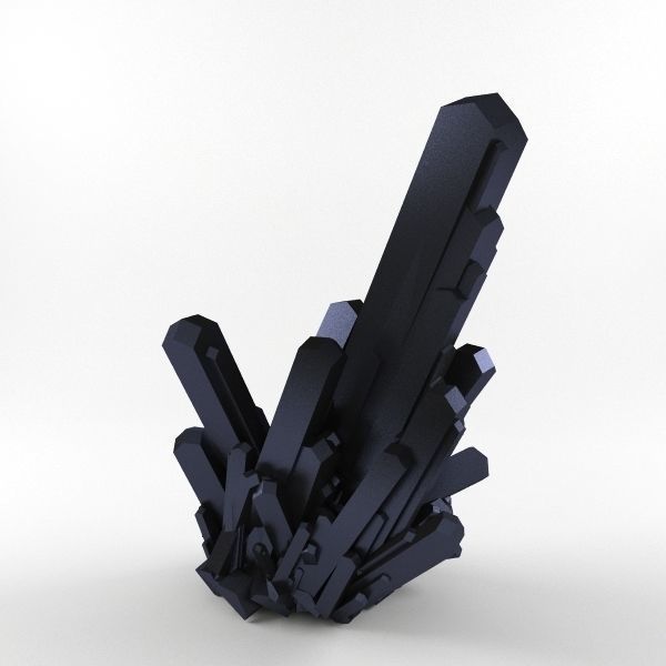 Crystal Emerald Quartz 3D Model Gem Pack 20 Pieces 3D model | CGTrader